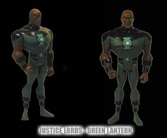 Green Lantern / Darkstar (John Stewart Justice Lords) | JLU Customs ...