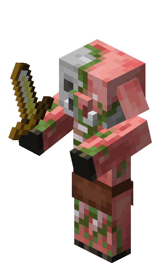 Zombie Piglin | Jerry Mouse Island Wiki | Fandom