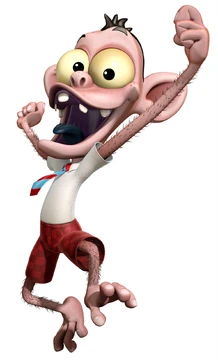 flea bag monkey face coloring pages