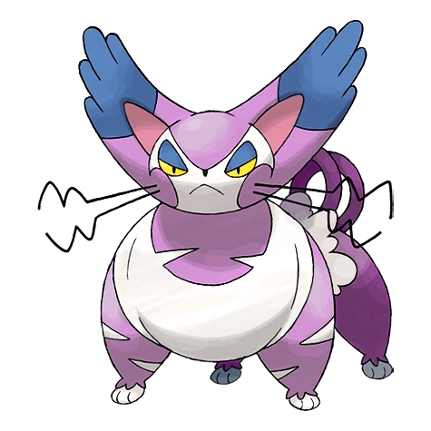 Shiny Purugly | Jerry Mouse Island Wiki | Fandom