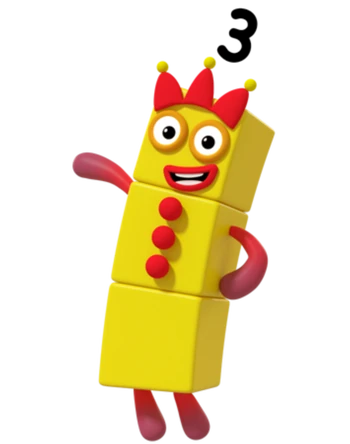 Three (Numberblocks) | Jerry Mouse Island Wiki | Fandom