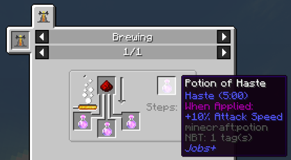 Potion of Haste | Jobs+ Wiki | Fandom