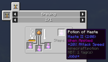 Potion of Haste | Jobs+ Wiki | Fandom
