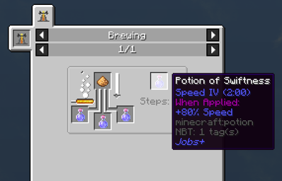 Potion of Swiftness | Jobs+ Wiki | Fandom