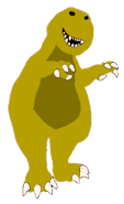 Golden Barney the Dinosaur | Joey Slikk Alt Wiki | Fandom