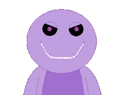 Creepy Barney Gif