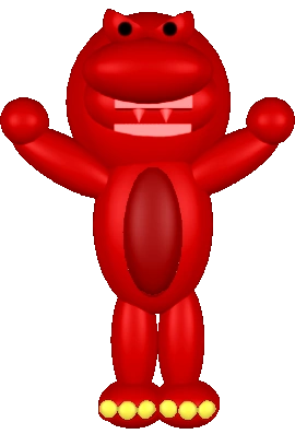 3D Demon Barney (1-30 Heads) | Joey Slikk Alt Wiki | Fandom