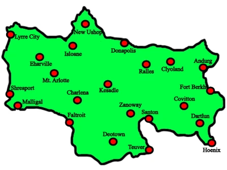 Cities | John Football League Wiki | Fandom