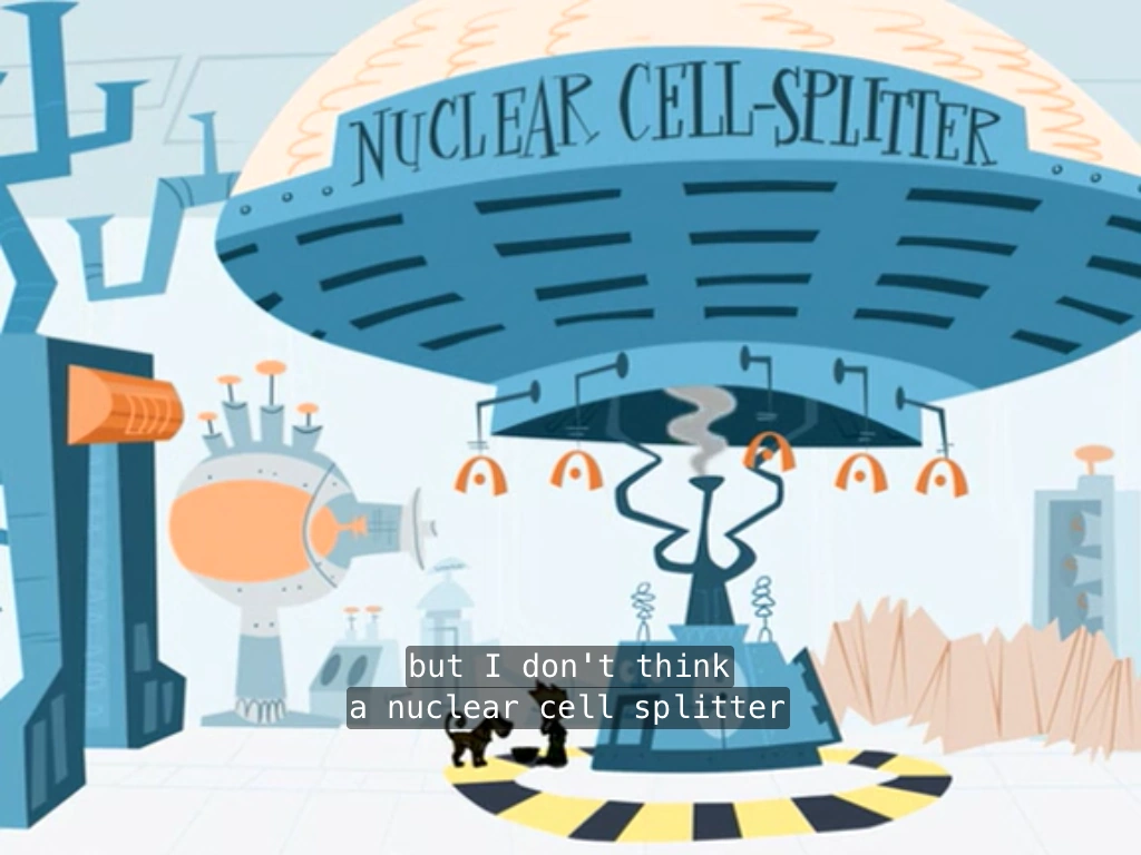 Nuclear Cell Splitter | Johnny Test Wiki | Fandom