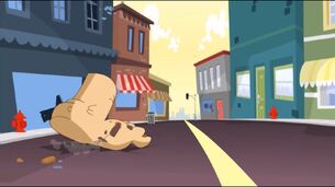 Johnny's Left Foot | Johnny Test Wiki | Fandom