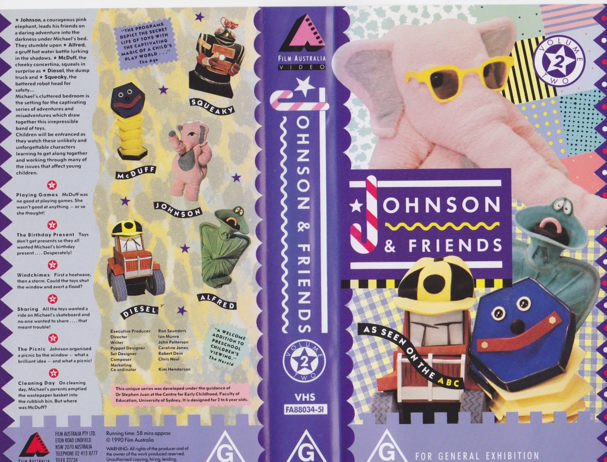 Volume 2 (VHS) | Johnson and Friends Wiki | Fandom