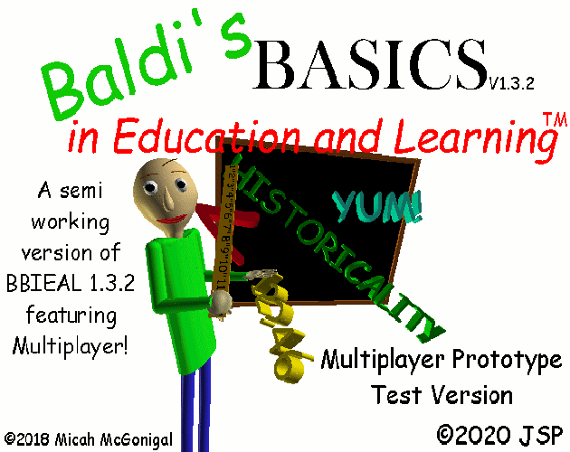 Baldi's Basics Multiplayer Prototype | Johnster's Baldi Mods Wiki | Fandom