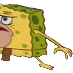 how to draw spongegar meme