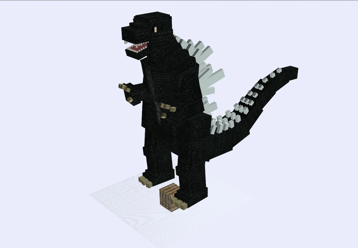 Godzilla (Minecraft) | Joke Battles Wikia | Fandom