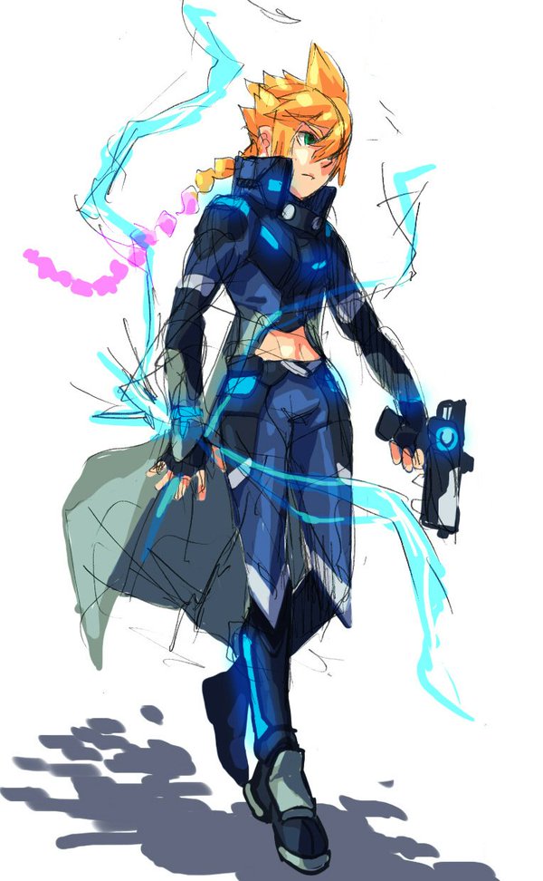 Gunvolt (Wanked) | Joke Battles Wikia | Fandom Gunvolt (Wanked) | Joke Battles Wikia | Fandom