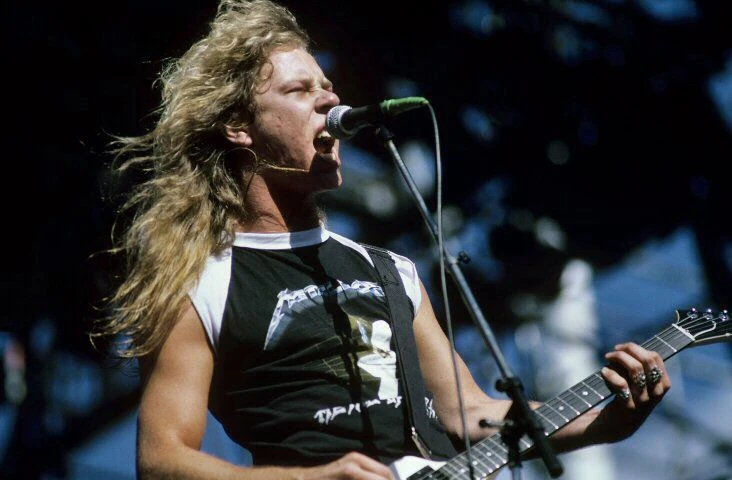 James Hetfield 1980s