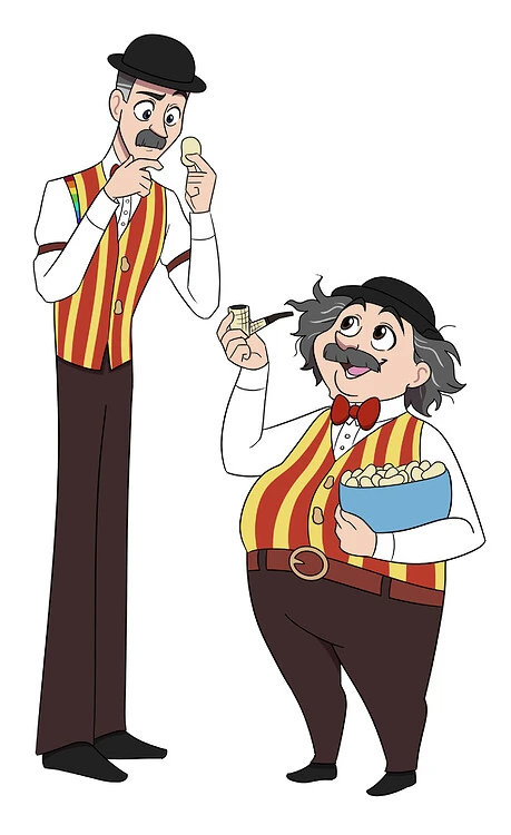 Jasper and Murray, of Spud Nuggets | Jolly Good Wiki | Fandom