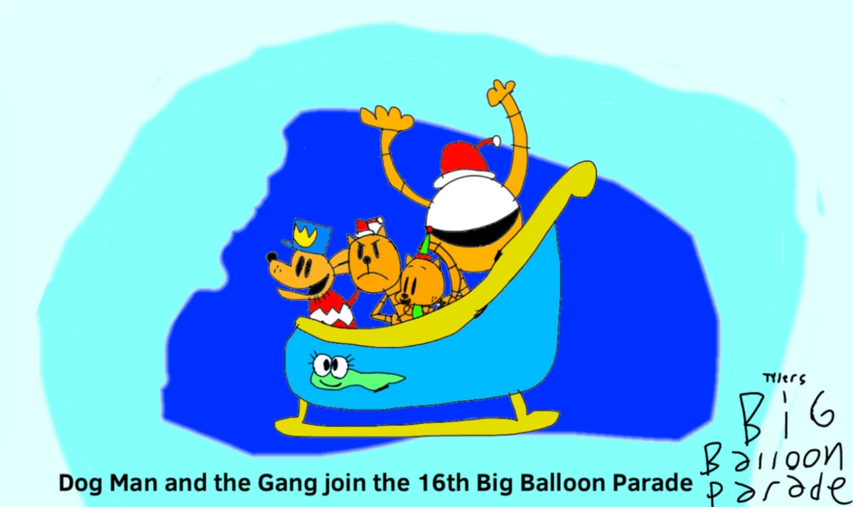 Dog Man | Joltikplays big balloon parade Wiki | Fandom