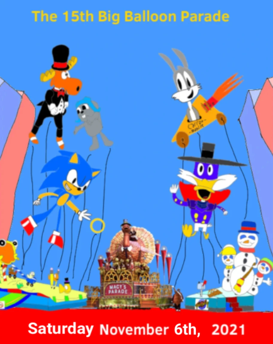 The 15th Joltikplays big balloon parade | Joltikplays big balloon ...