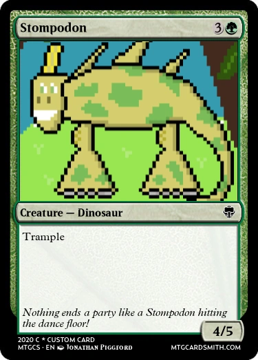 Stompodon | Jonathan's MTG Cardsmith World Wiki | Fandom