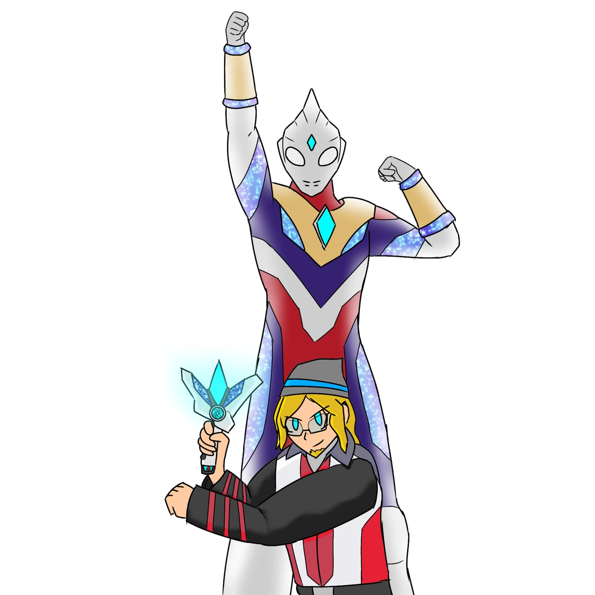 GUTS Jon & Ultraman Galactic | Jonaverse Wiki | Fandom