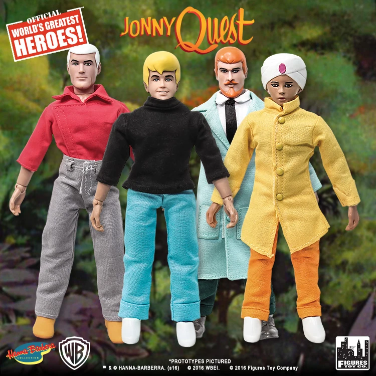 Jonny Quest Retro Action Figures Series | Jonny Quest Wiki | Fandom