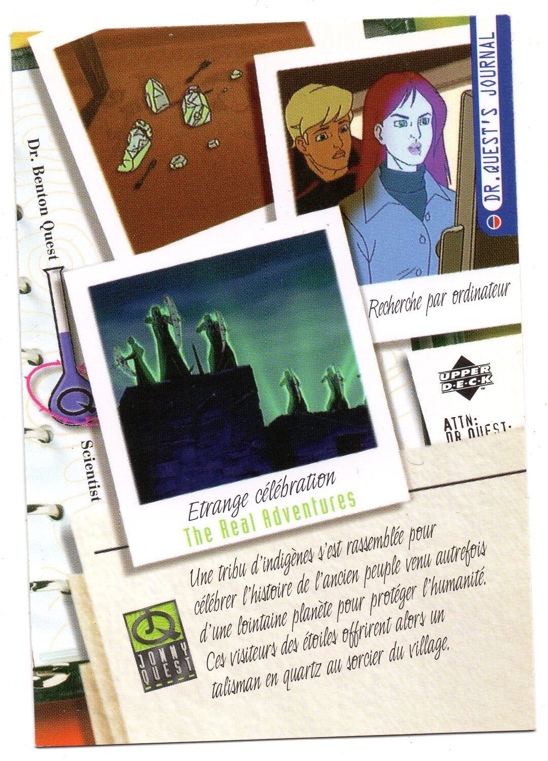 French trading cards gallery | Jonny Quest Wiki | Fandom