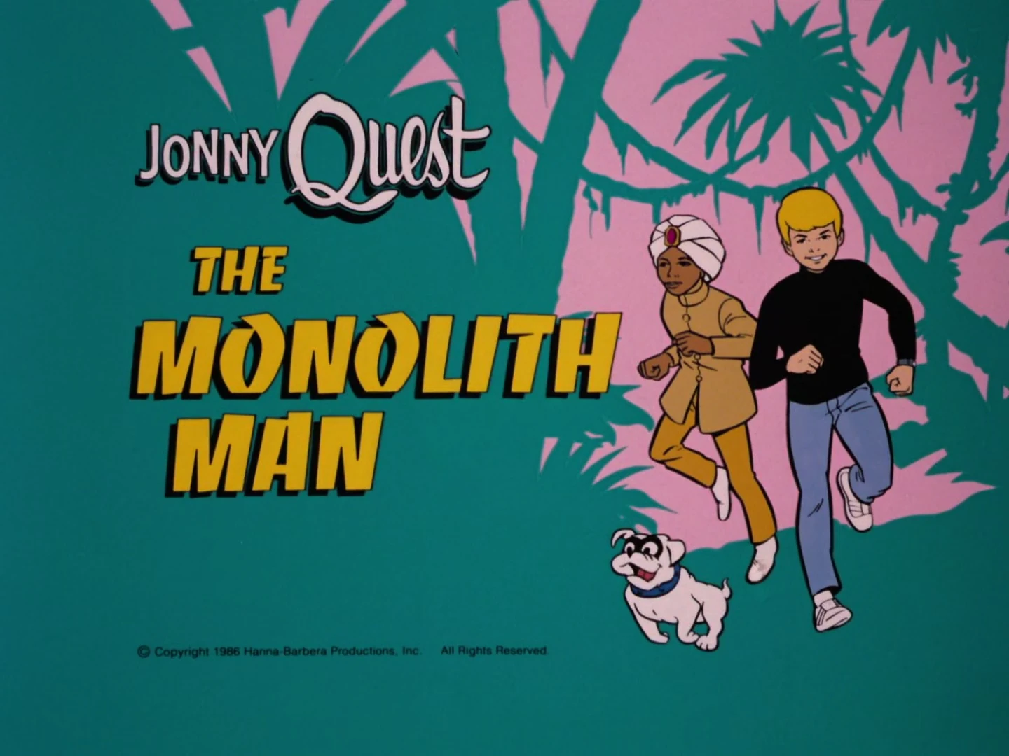 The Monolith Man | Jonny Quest Wiki | Fandom