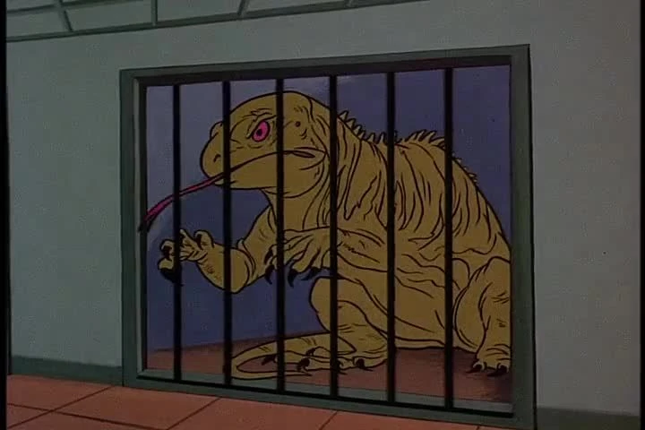 Monster lizard | Jonny Quest Wiki | Fandom