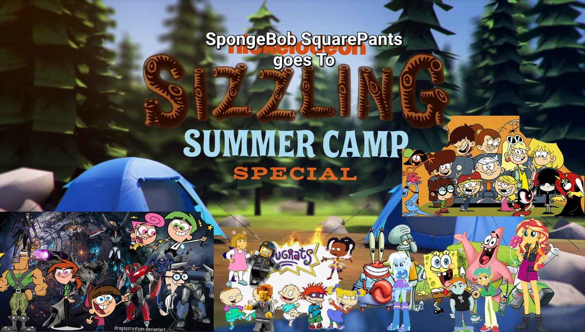 SpongeBob SquarePants Goes to Sizzling Summer Camp Special | Jorge ...