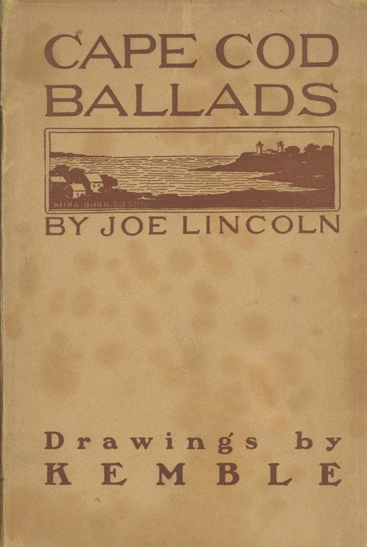 Cape Cod Ballads and Other Verse | Joseph Crosby Lincoln's Cape Cod ...