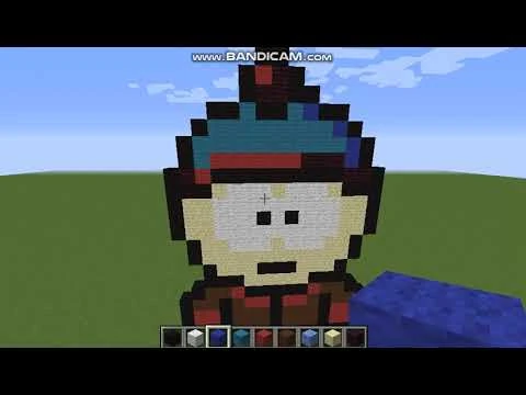 Minecraft Pixel Art: Stan Marsh | JoshDoesAmazingContent2008 Wiki | Fandom