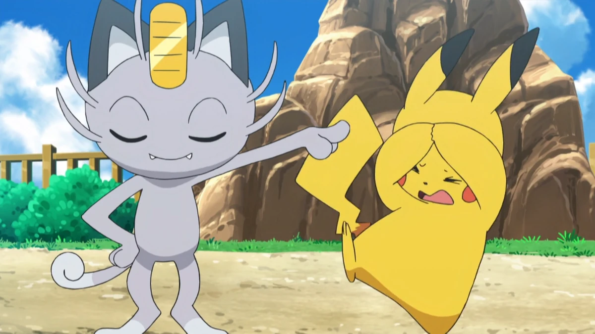 Meowth and Pikachu! | Josh's Adventures Wiki | Fandom