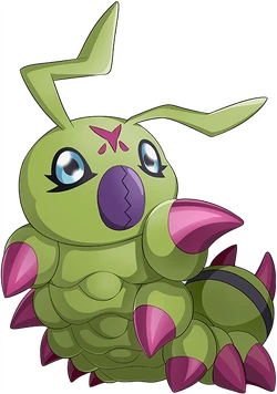 Nodoka Miyazaki's Wormmon | Josh's Adventures Wiki | Fandom