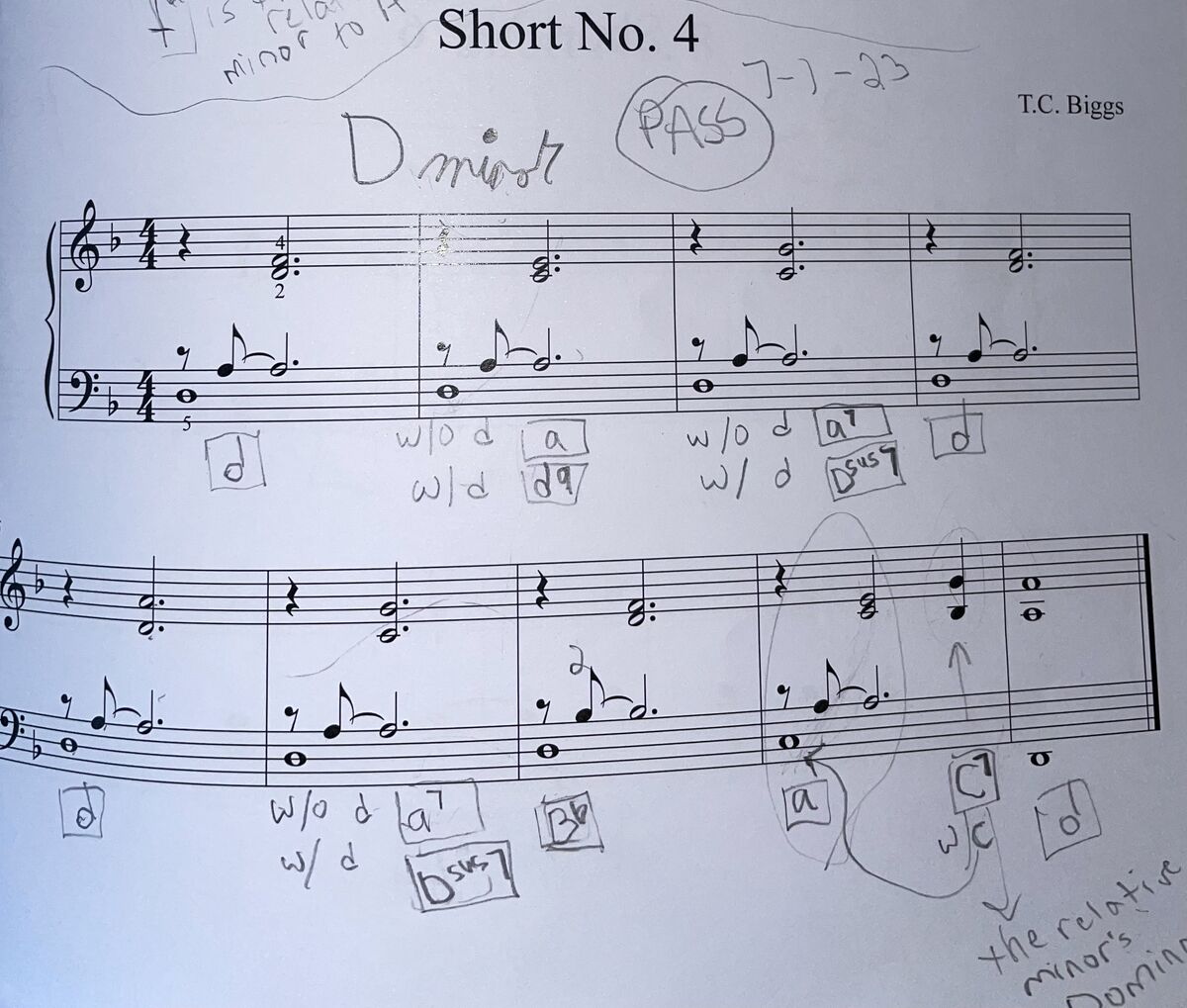 Short No 4 Joshuas Piano Lessons Wiki Fandom