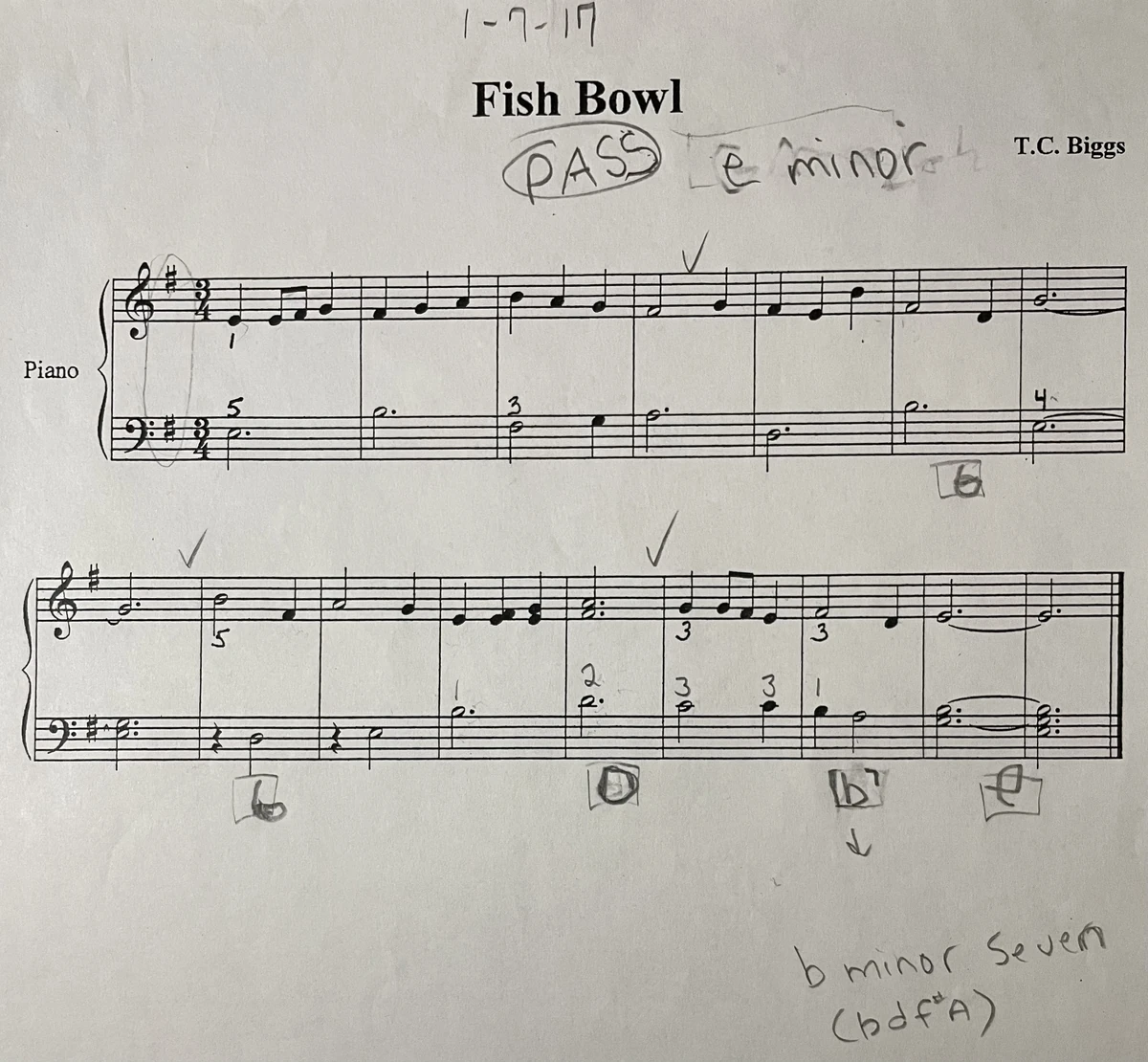 Fish Bowl | Joshua's Piano Lessons Wiki | Fandom