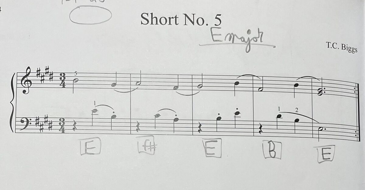 Short No 5 Joshuas Piano Lessons Wiki Fandom