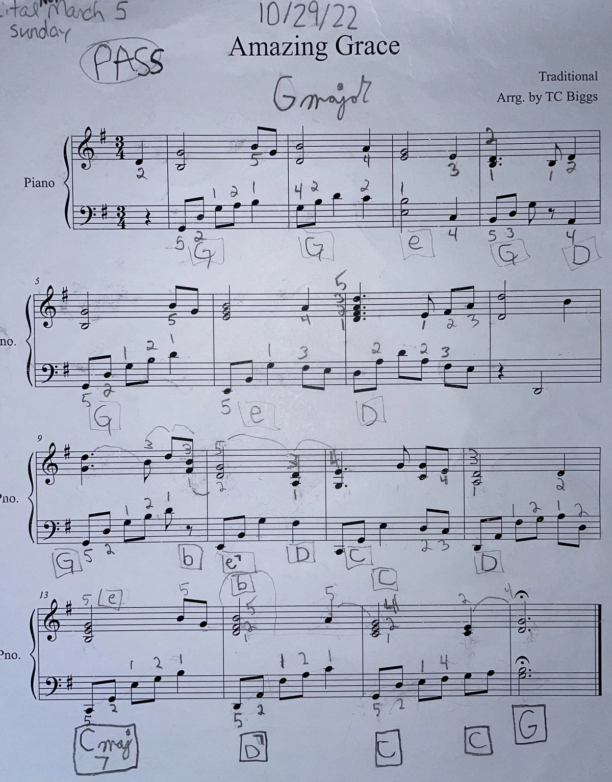 Amazing Grace | Joshua's Piano Lessons Wiki | Fandom