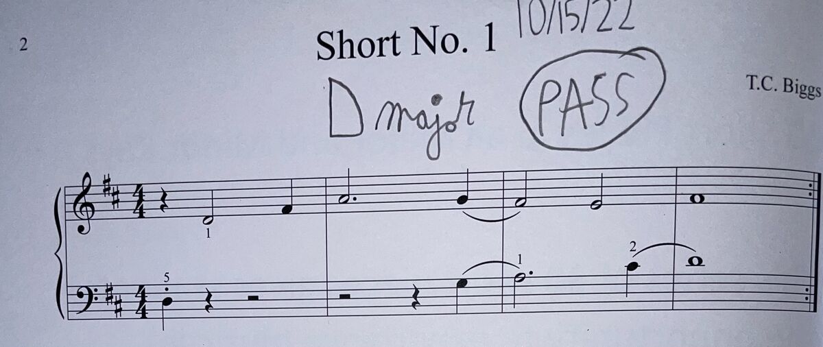 Short No 1 Joshuas Piano Lessons Wiki Fandom
