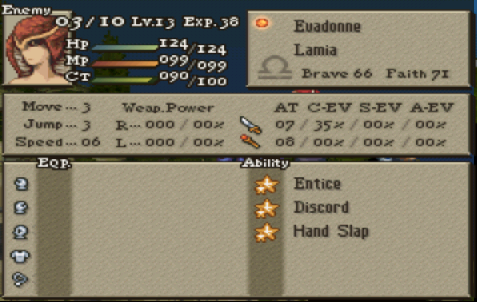 Lamia | Journey of the Five (a Final Fantasy Tactics Hack) Wiki | Fandom