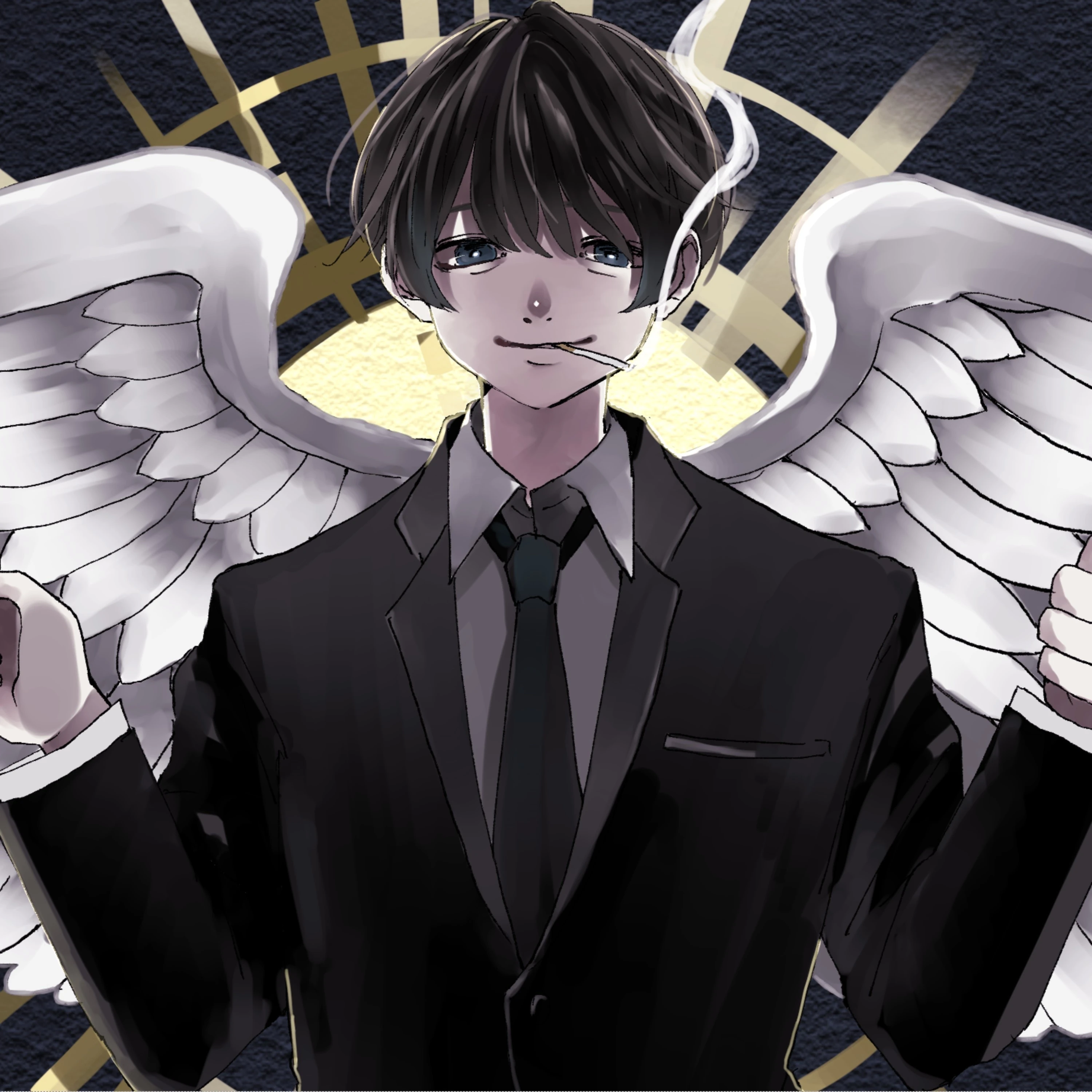 Angel Anime Boy Wallpaper