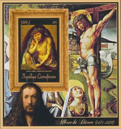 Central African Republic 2011 Paintings by Albrecht Durer | JPP-Stamps ...