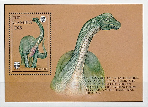 Gambia 1992 Dinosaurs | JPP-Stamps Wiki | Fandom