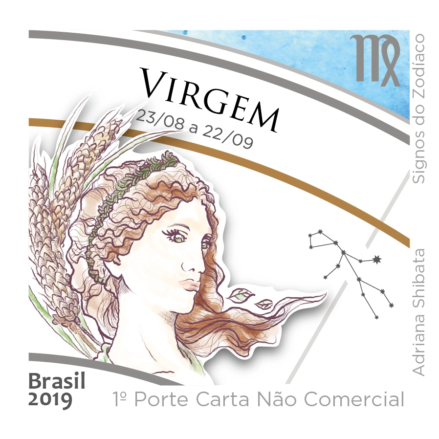 Brazil 2019 Zodiac Signs - Virgo | JPP-Stamps Wiki | Fandom
