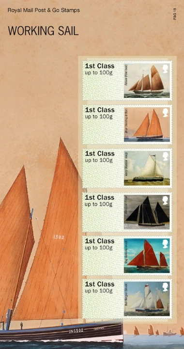 Great Britain 2015 Working Sail | JPP-Stamps Wiki | Fandom