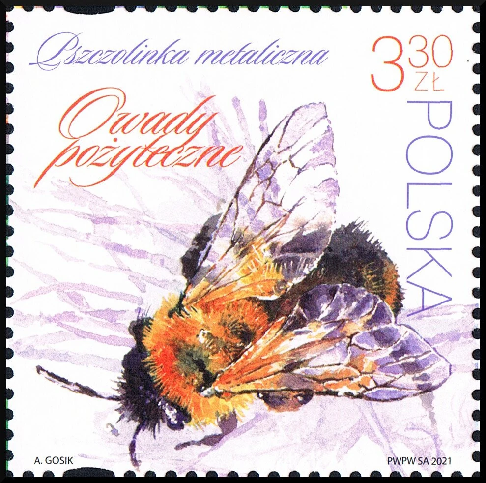 Poland 2021 Useful Insects | JPP-Stamps Wiki | Fandom