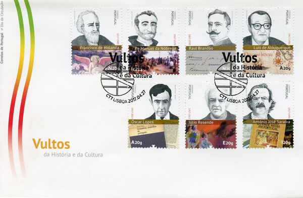 Portugal 2017 Figures in Portuguese History and Culture | JPP-Stamps ...