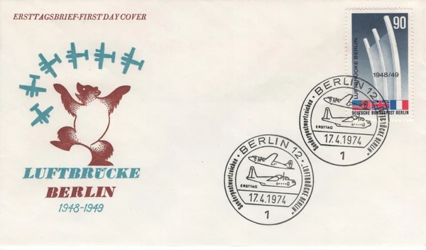 Germany-Berlin 1974 25th Anniversary of the End of the Berlin Blockade ...