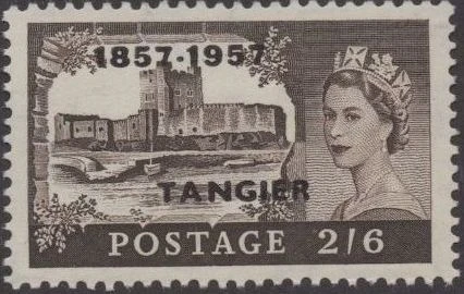 British Offices in Tangier 1957 Centenary Overprint (1857-1957) | JPP ...