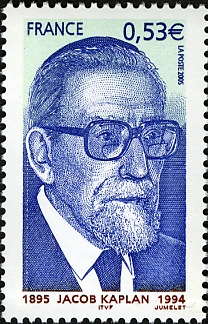 France 2005 Jacob Kaplan | JPP-Stamps Wiki | Fandom